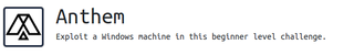 Anthem ( tryhackme ) Write Up